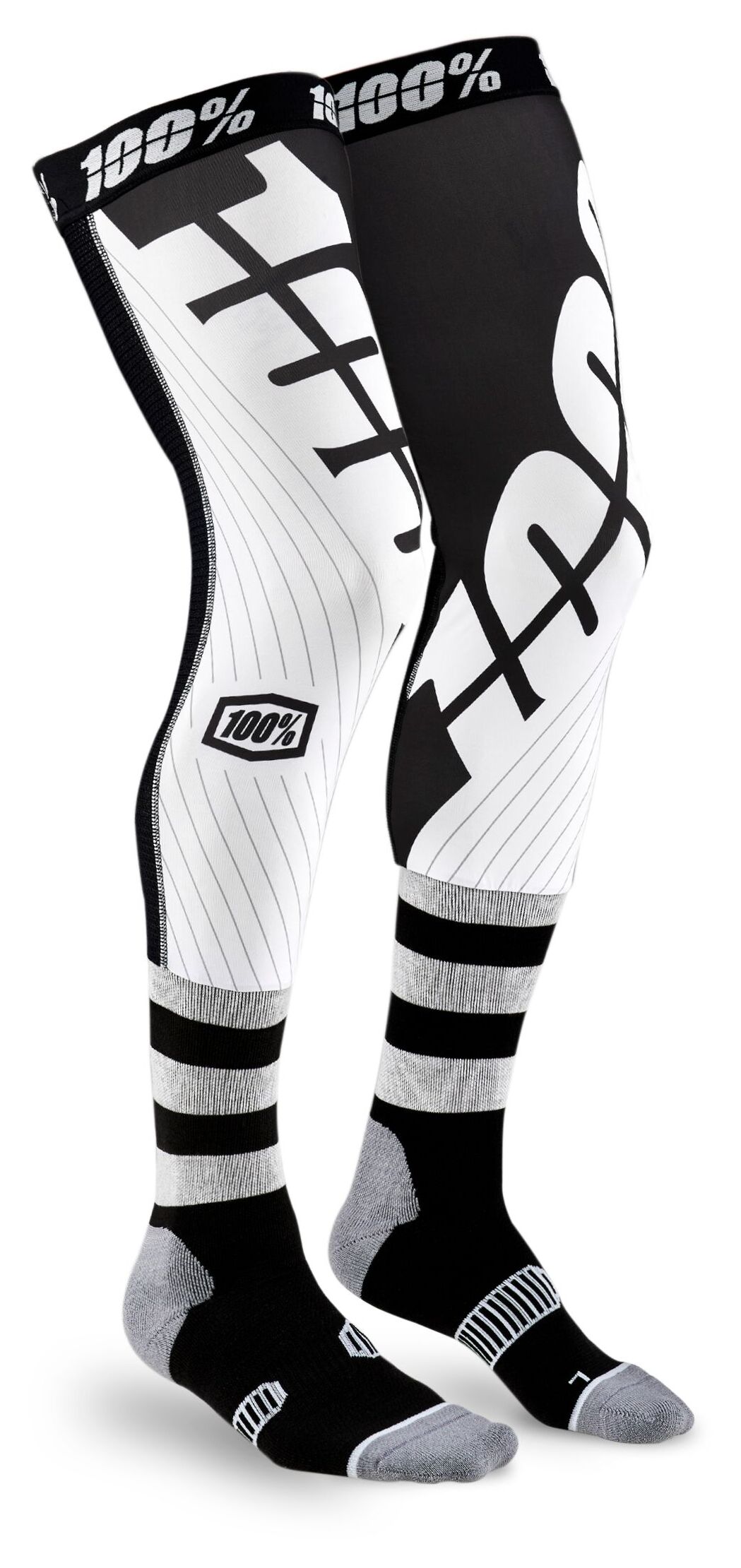 100% Rev Knee Brace Moto Socks - RevZilla