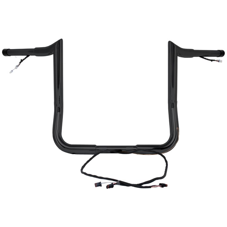 Paul Yaffe Pre-Wired 1 1/4" Monkey Bagger Bars For Harley Touring 2014 ...