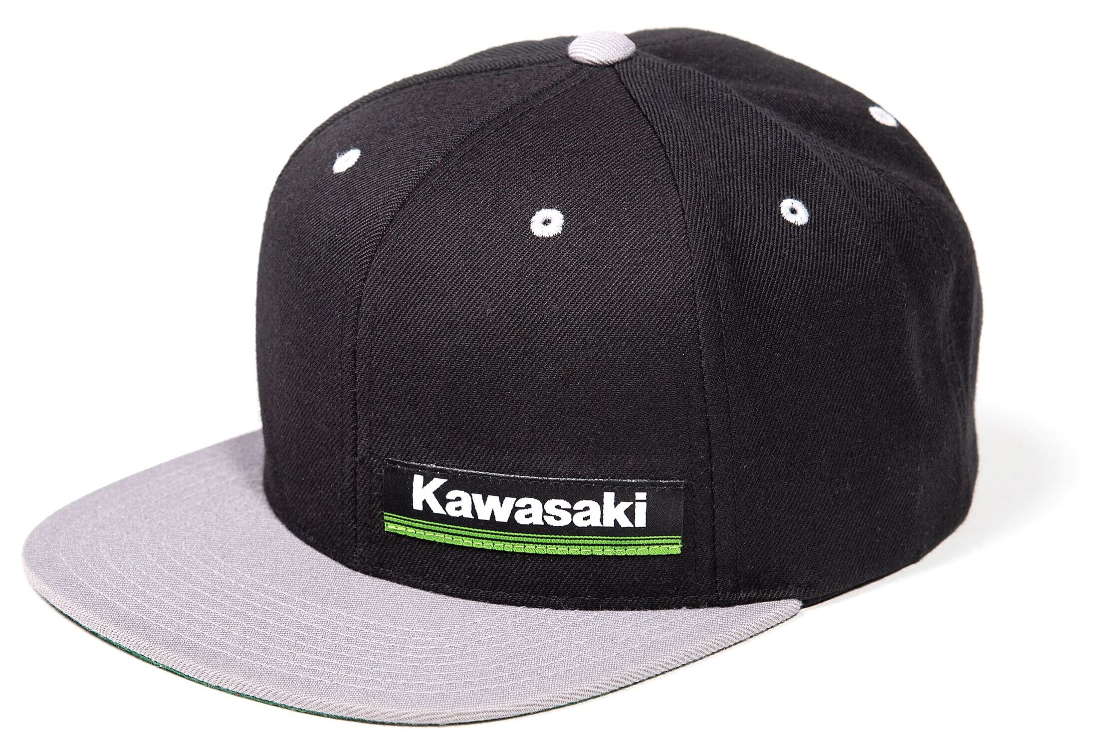 Factory Effex Kawasaki Wedge Snapback Hat - RevZilla