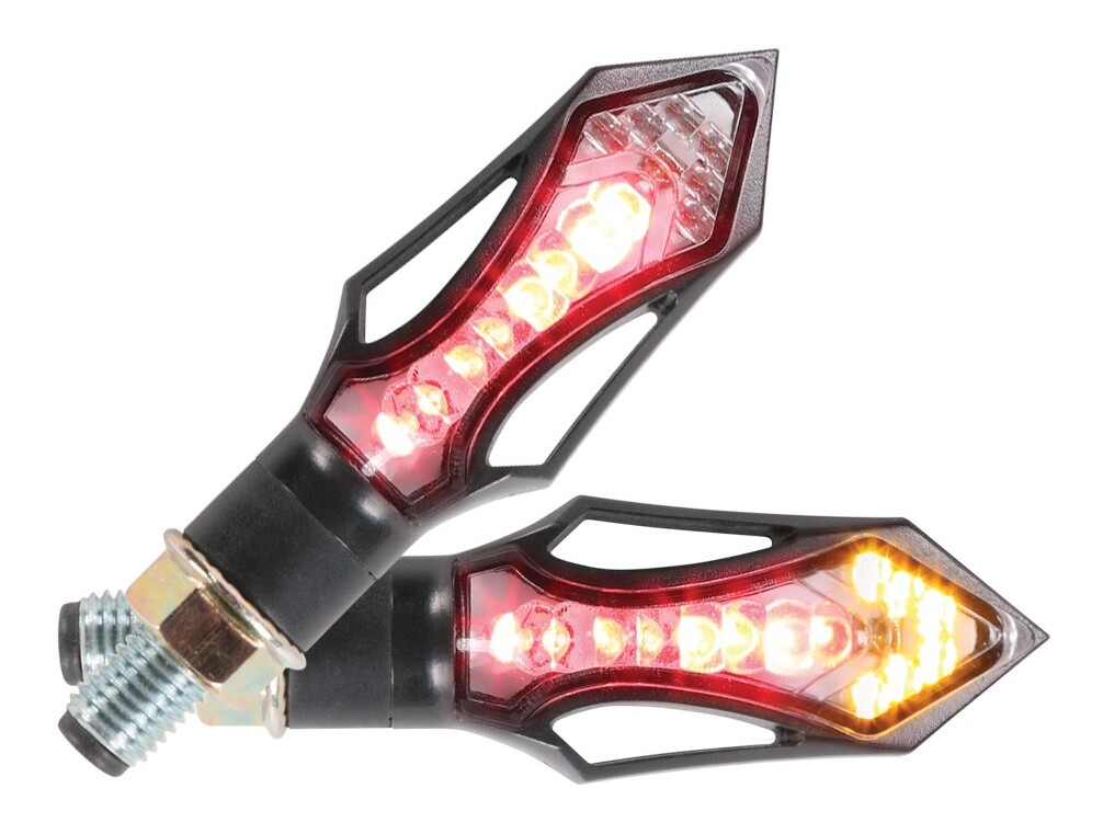 Speedmetal LED Trail Brake Turn Signals - RevZilla