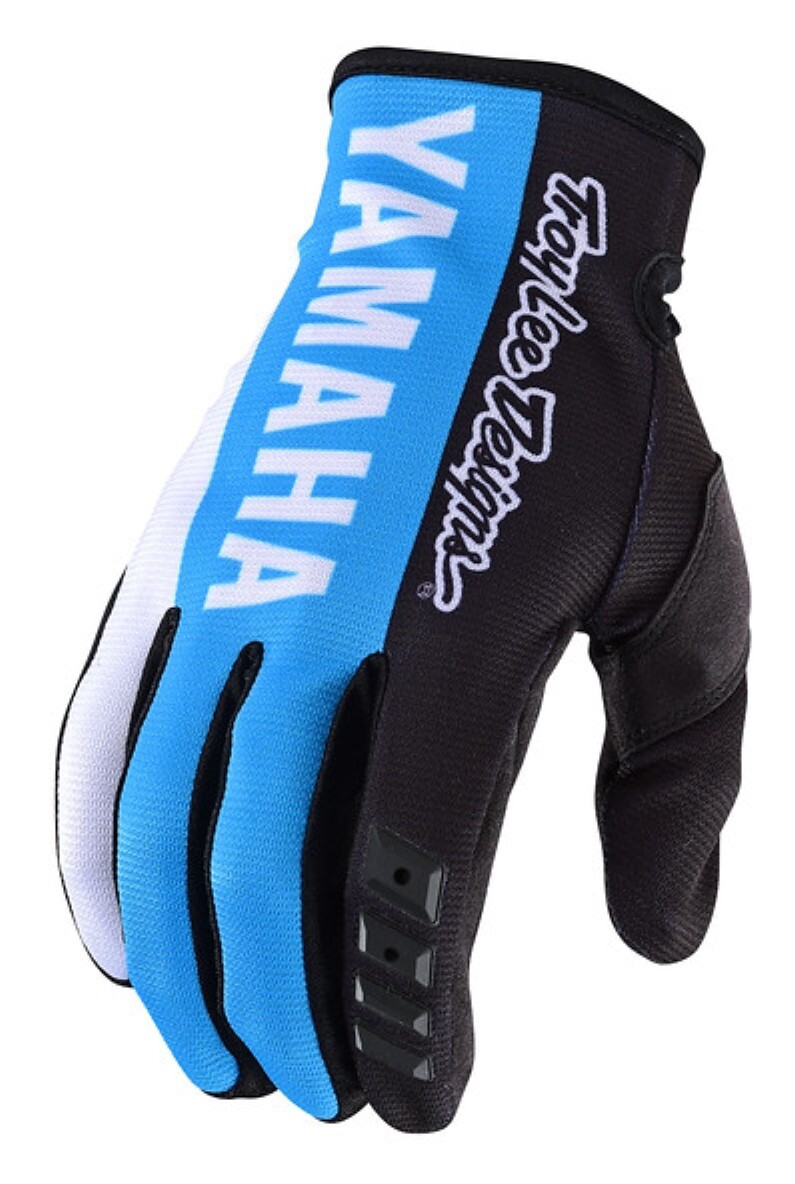 Troy Lee GP Yamaha Gloves - RevZilla