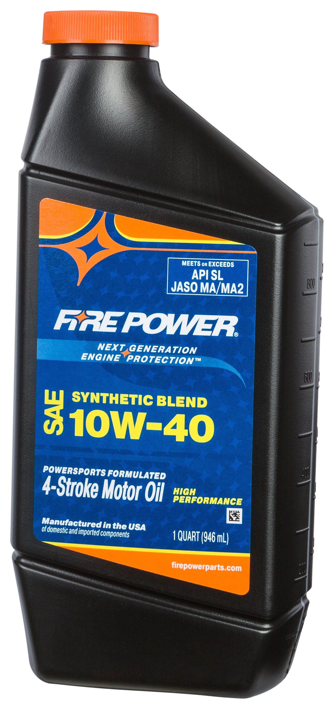 Fire Power Synthetic Blend 4-Stroke Engine Oil - RevZilla