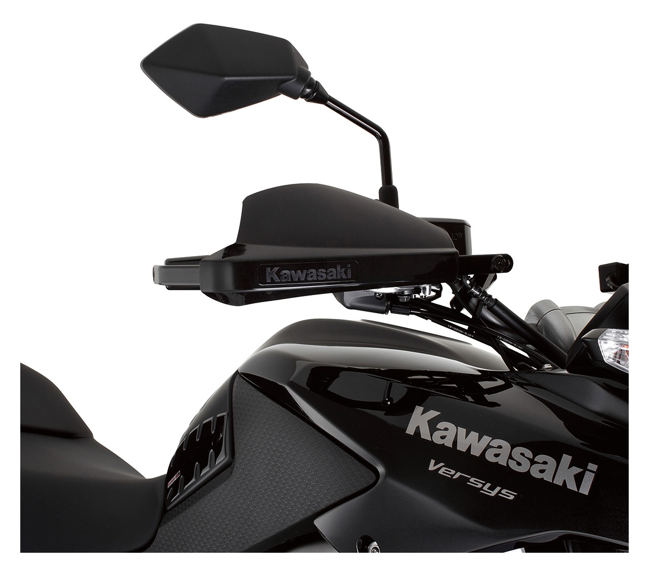 Kawasaki Hand Guard Shells - - RevZilla