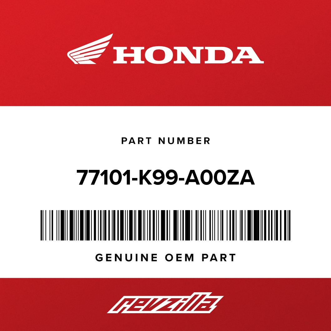 Honda 77101-K99-A00ZA LEATHER, SEAT (TYPE1) (NO LETTERS PRINTED) - RevZilla