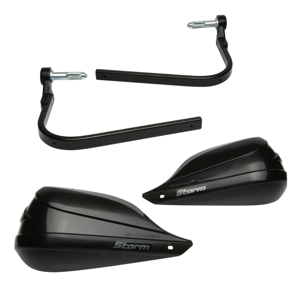 Barkbusters Storm S5 Single Sided Handguard Kit For Hollow Bar Ends ...