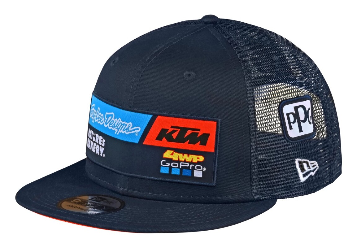 Troy Lee KTM Team Youth Snapback Hat - RevZilla