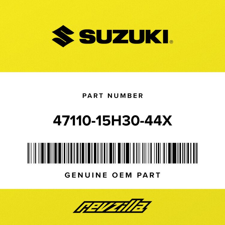Suzuki 47110-15H30-44X COVER, FRAME RH (BLACK) - RevZilla