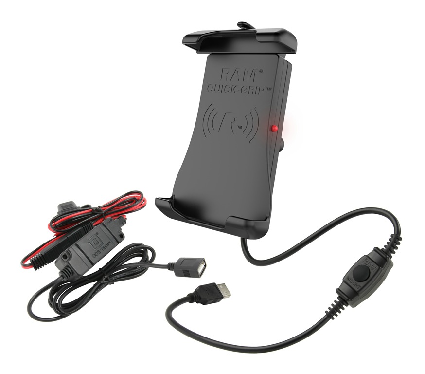 RAM Mounts Quick-Grip Holder With Wireless Charging Kit | 5% ($9.20 ...