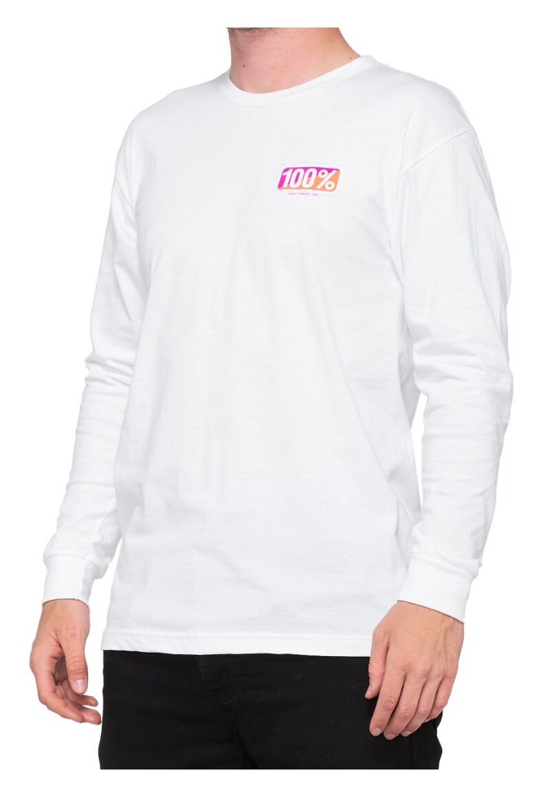 100% LE Retro Long Sleeve Shirt - RevZilla