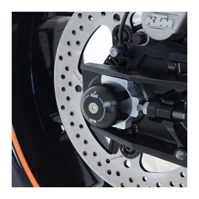 R&G Racing Rear Axle Sliders KTM 790 / 890 Duke / Adventure / CF Moto ...