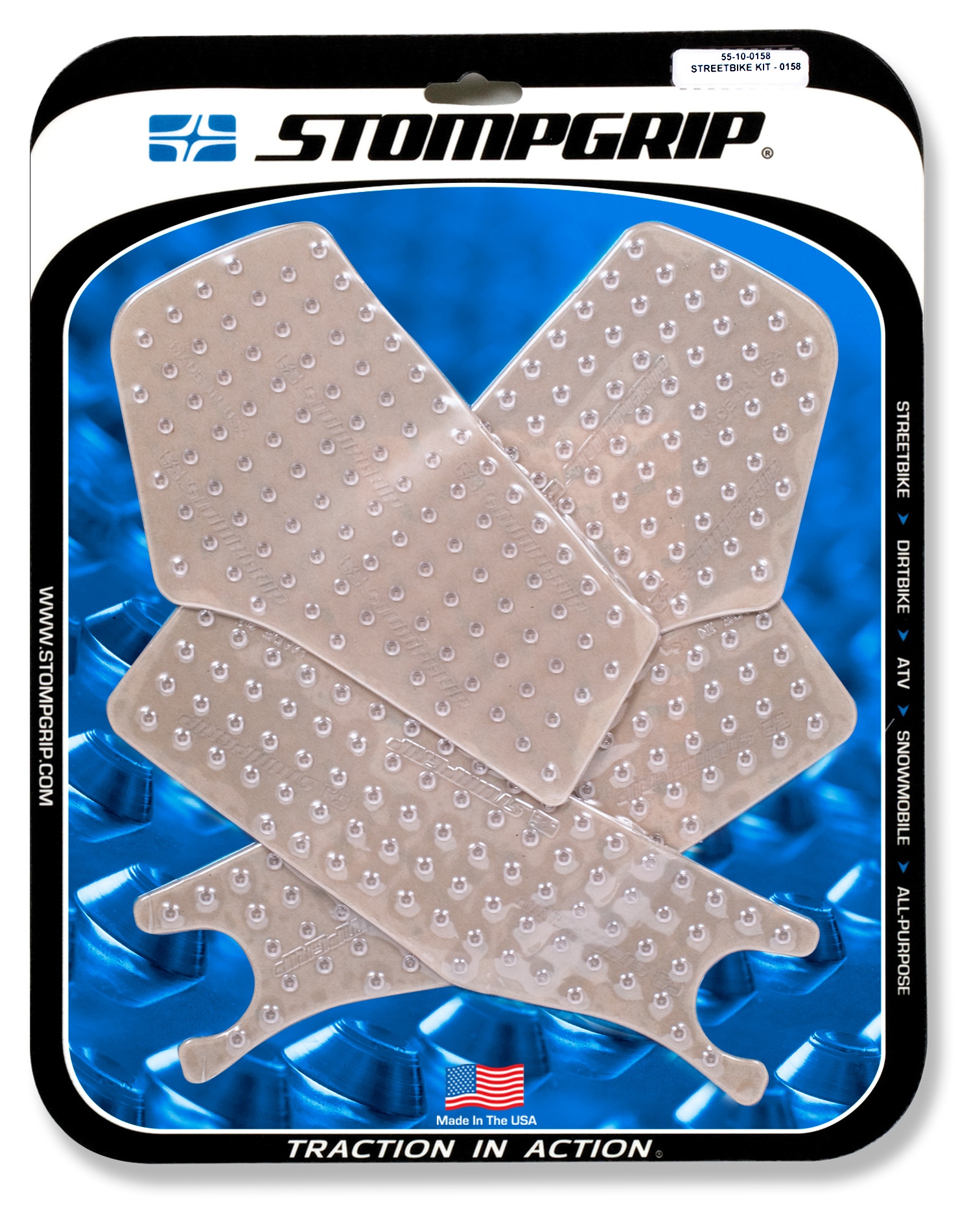 Stompgrip Tank Pad Honda CRF250L Rally 2017-2019 - RevZilla