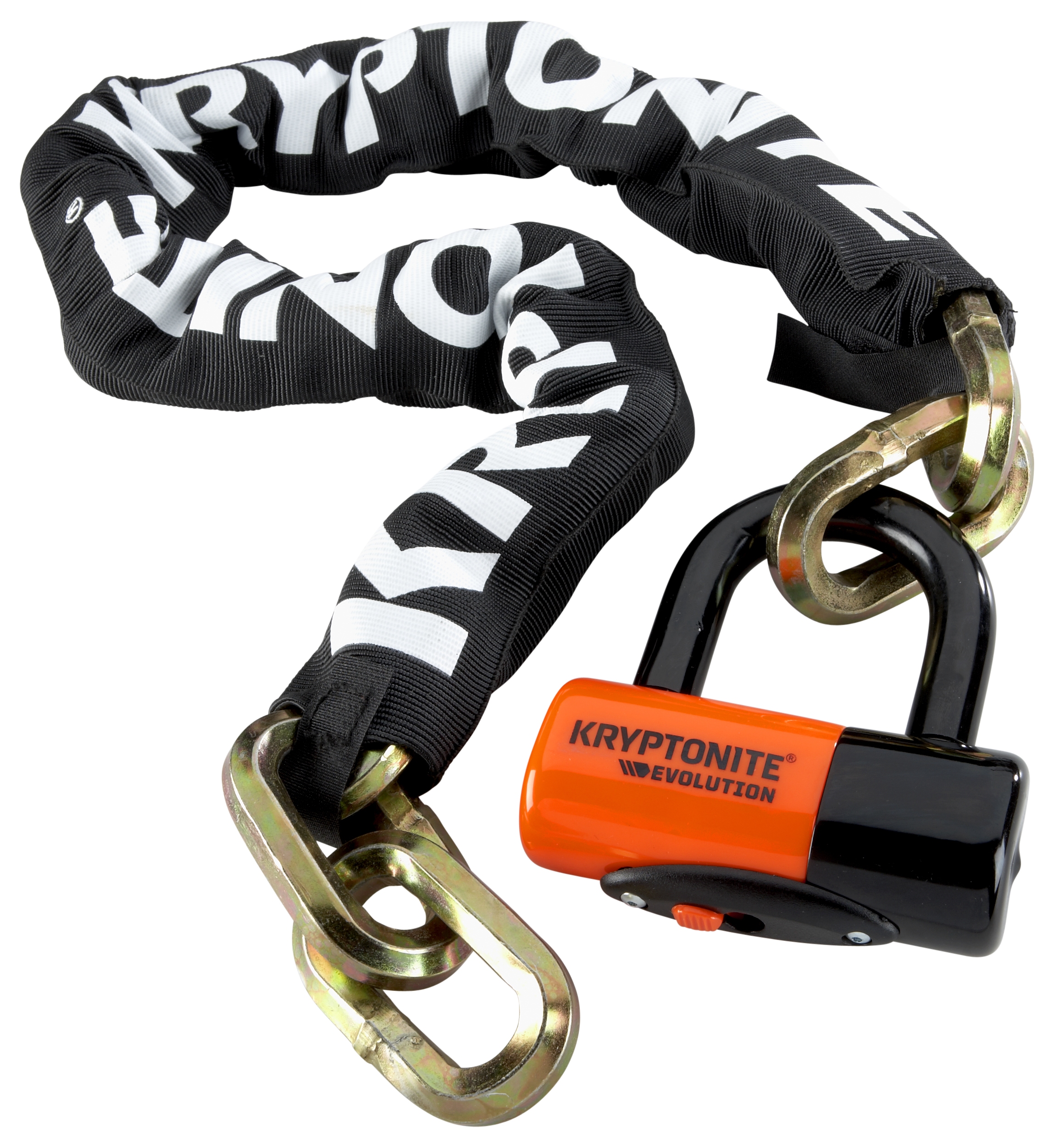 Kryptonite New York Chain With Evolution Disc Lock - RevZilla