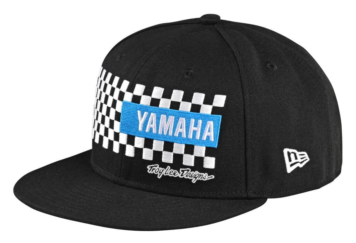 Troy Lee Yamaha Checkers Snapback Hat - RevZilla