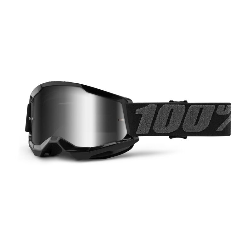 100% Youth Strata 2 Goggles - Mirrored Lens - RevZilla