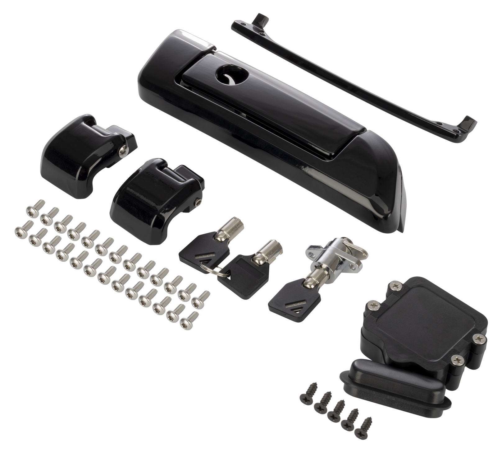 HogWorkz Tour Pack Hinges And Latch Kit For Harley Touring 2014-2026 ...