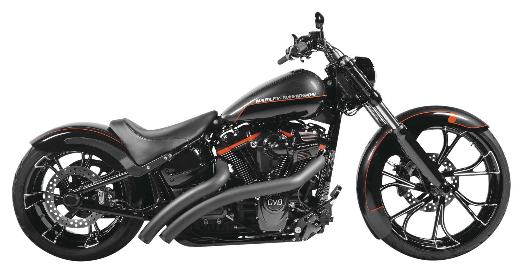 Freedom Performance Exhaust Radical Radius Crossover Exhaust For Harley Softail 2018-2024 - RevZilla