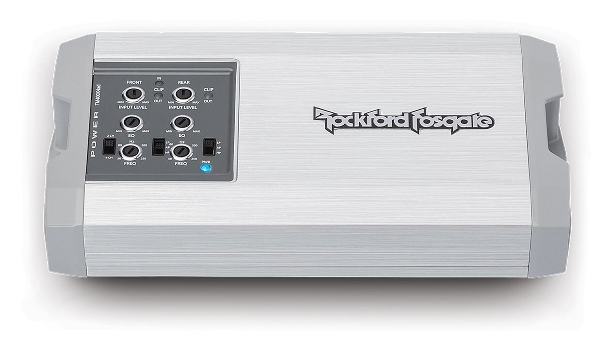 Rockford Fosgate Power 400 Watt 4-Channel Amplifier - RevZilla
