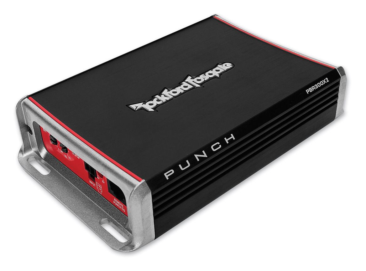 Rockford Fosgate Punch 300 Watt 2-Channel Amplifier - RevZilla