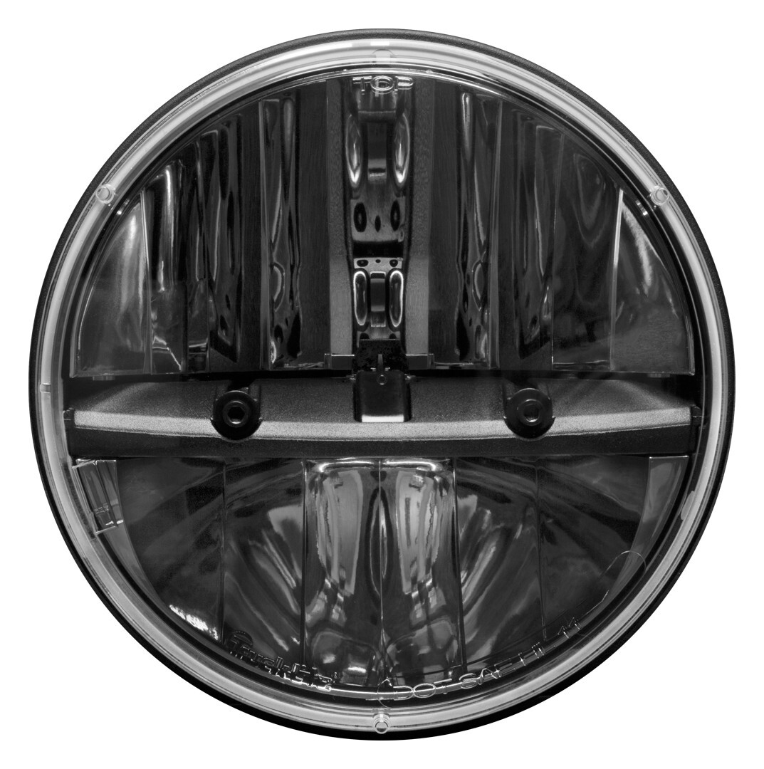 Rigid 7" Round LED Headlight - RevZilla