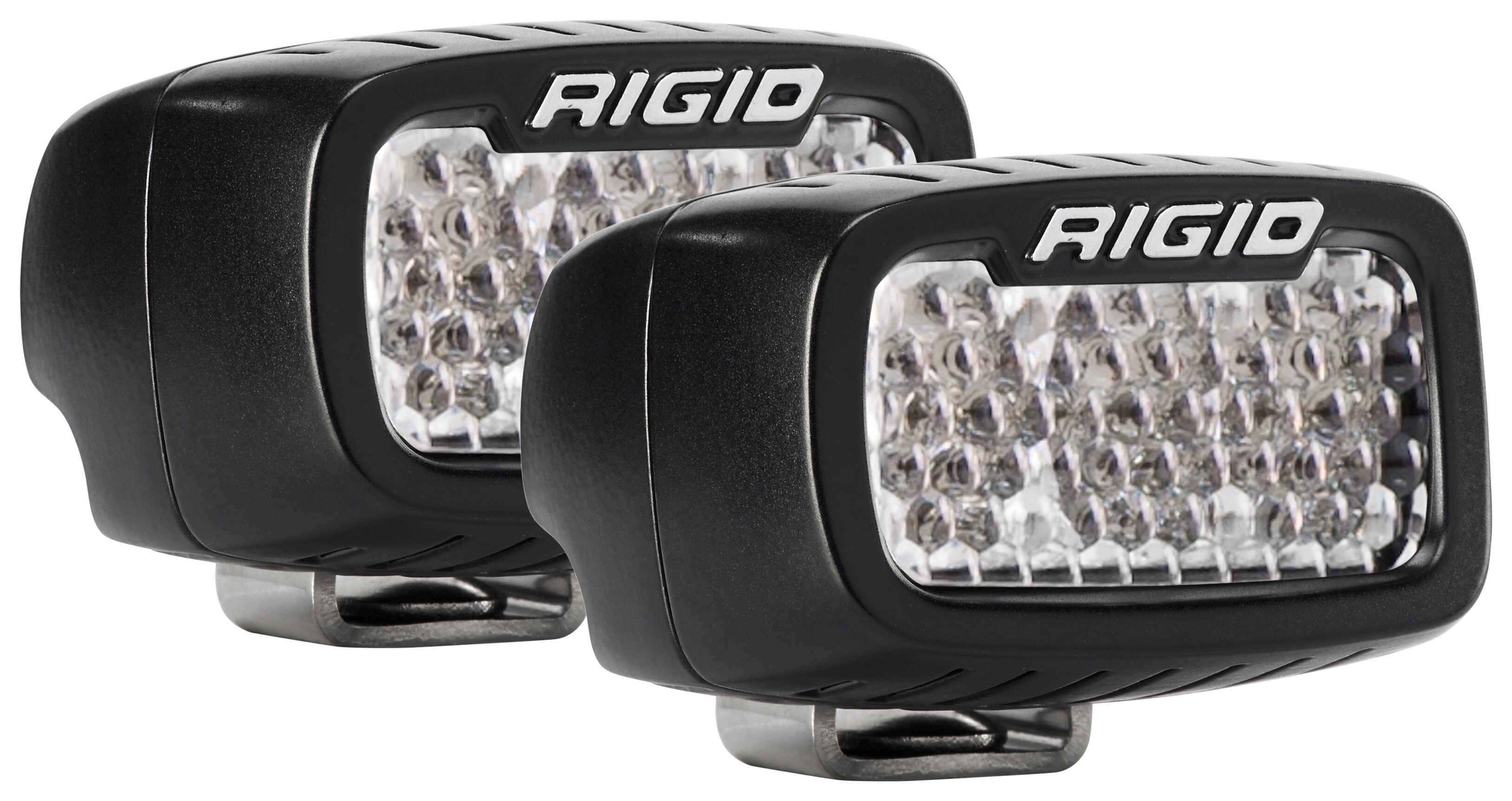 Rigid SR-M Pro Diffused Backup LED Pod Light Kit - RevZilla