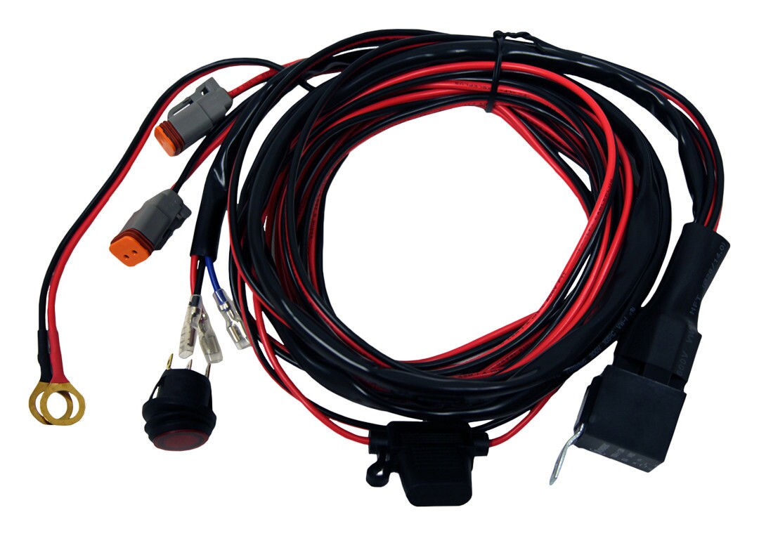 Rigid D / SR-Q Series Pair Wire Harness - RevZilla