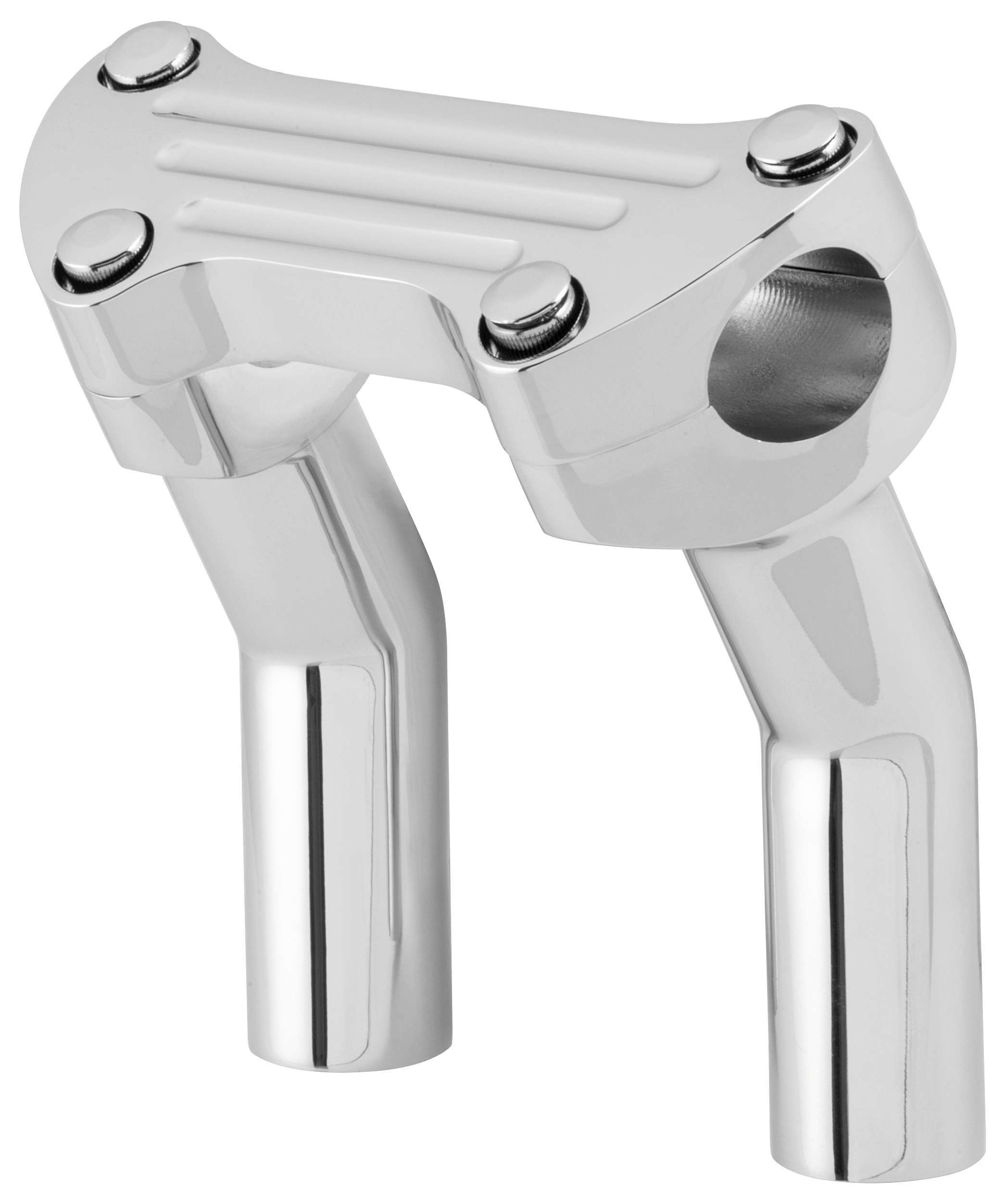 Biker's Choice Pullback Risers With Top Clamp - RevZilla