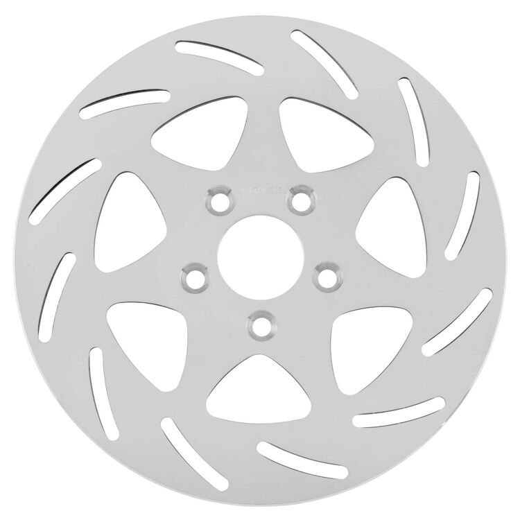 Biker's Choice 11.5" 7 Spade Rotor For Harley 1984-2022 - RevZilla