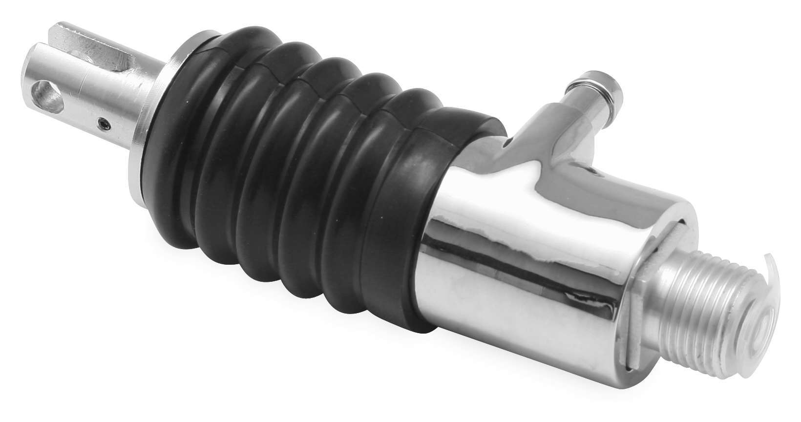 Biker's Choice Chrome Rear Master Cylinder For Harley - RevZilla