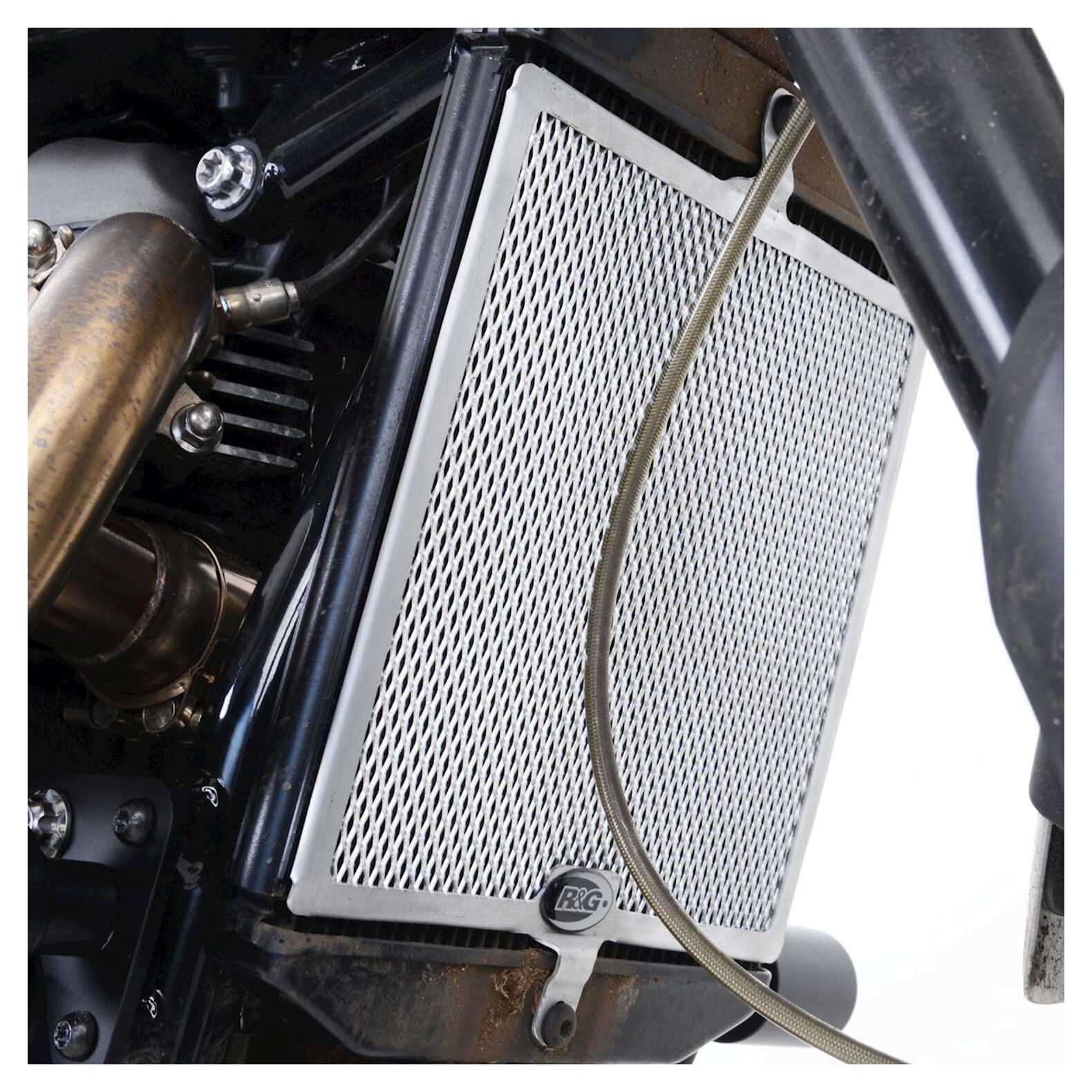 R&G Racing Radiator Guard Triumph Scrambler 1200 XC / XE - RevZilla