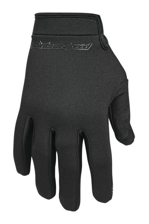 Saints of Speed Blackout Gloves - RevZilla