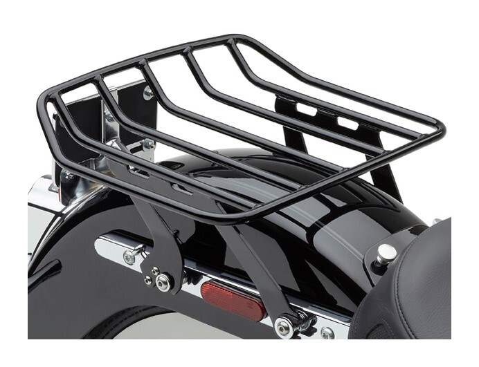 Cobra Detachable BA Solo Rack For Harley Softail - RevZilla