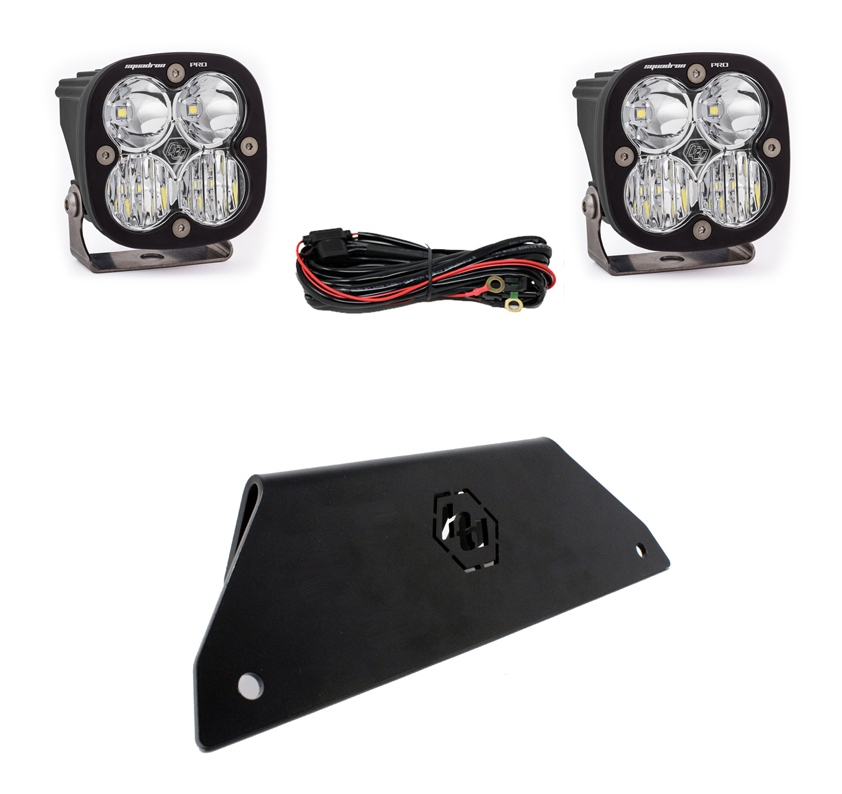 Baja Designs Squadron Pro Lower Bumper LED Light Kit Polaris RZR Pro XP ...