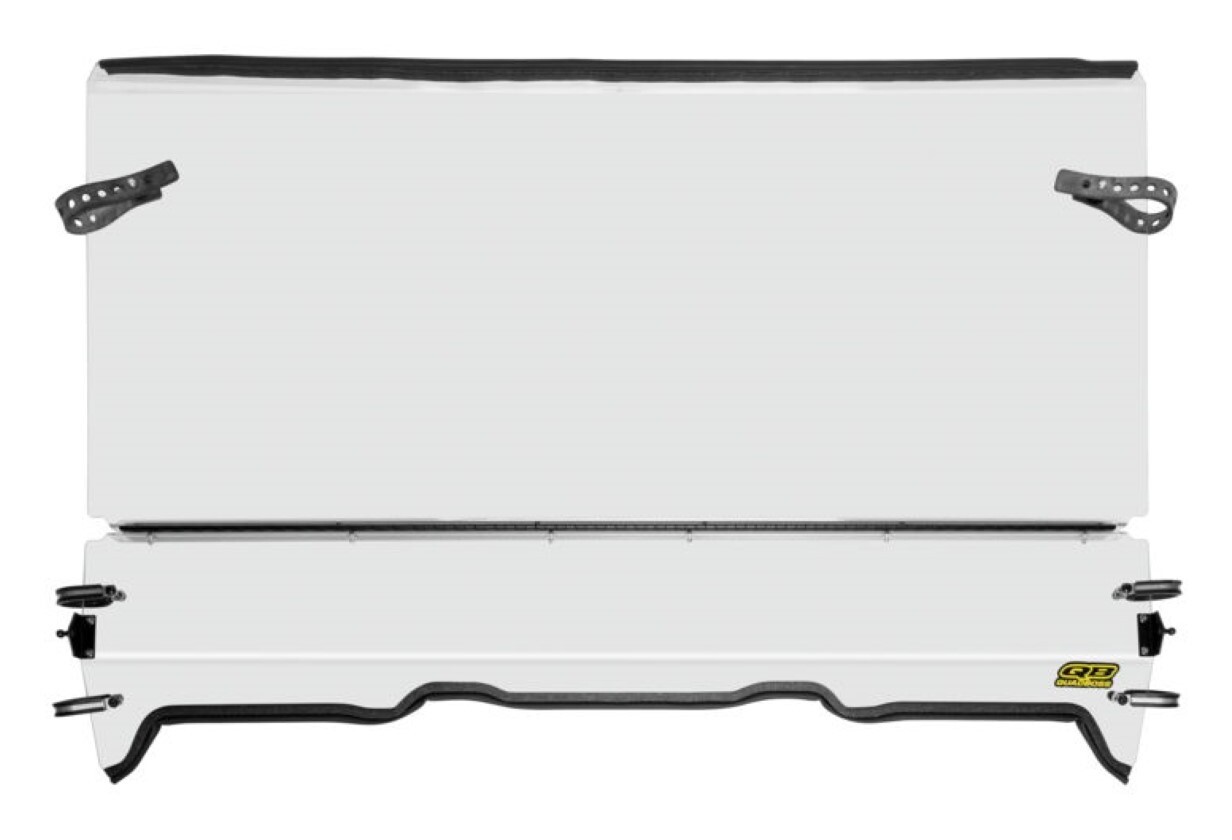 Quad Boss Folding Windshield Kawasaki Teryx4 750 / 800 2012-2015 - RevZilla