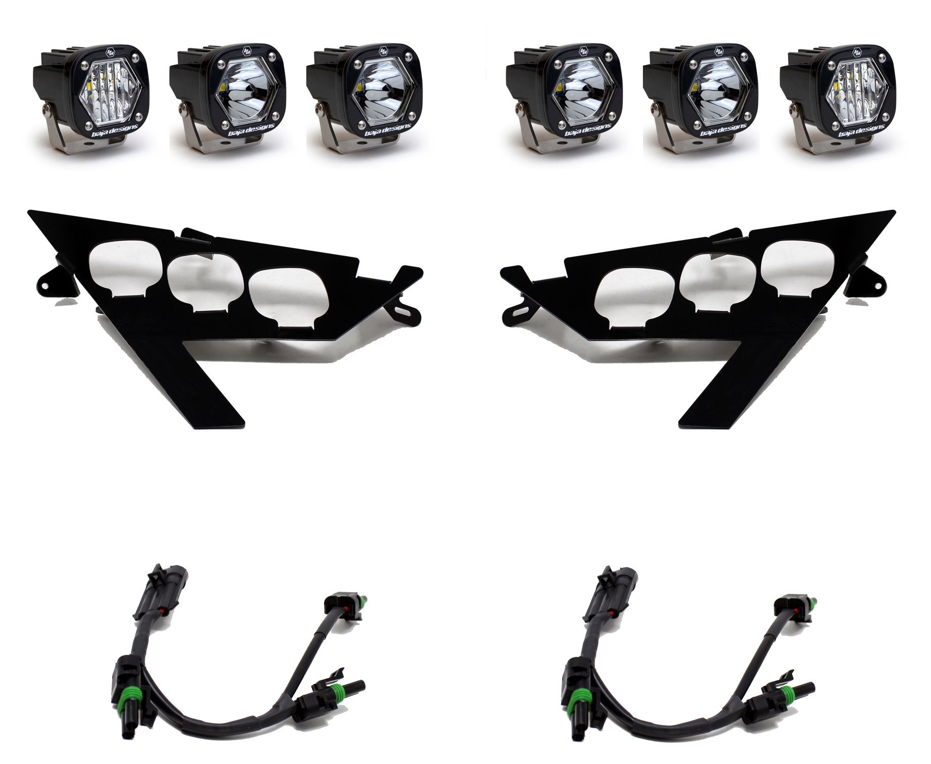 Baja Designs LED Headlight Kit Polaris RZR Pro XP 2020-2021 - RevZilla