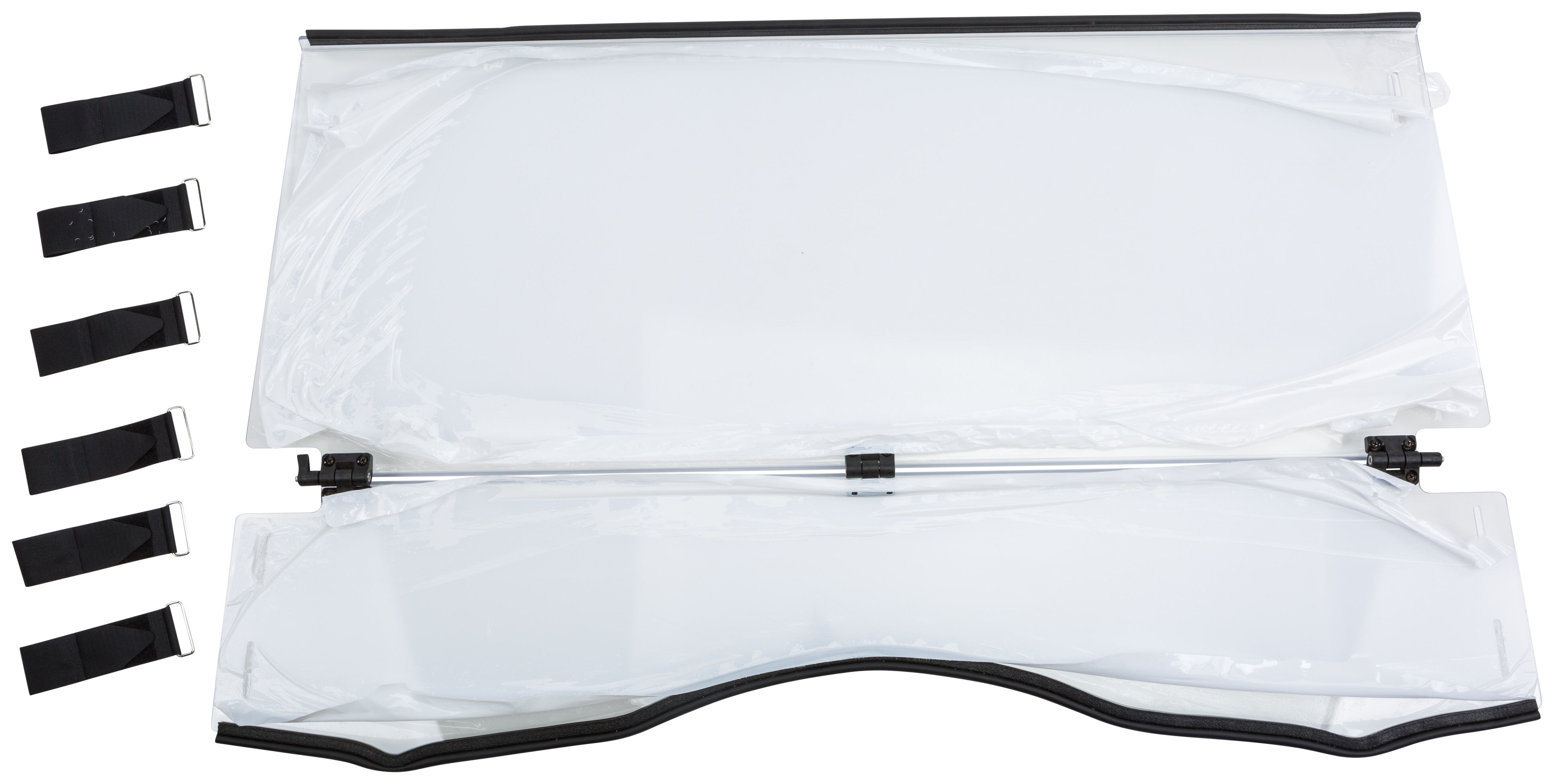 Open Trail Folding Windshield - RevZilla