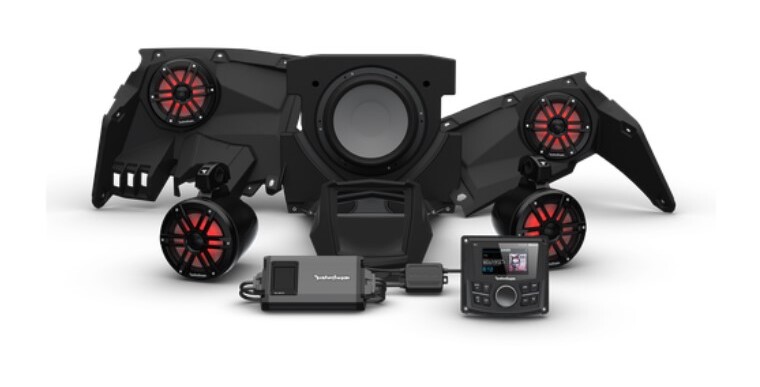 Rockford Fosgate Gen-3 Stage 4 Audio System Can-Am Maverick X3 2017 ...