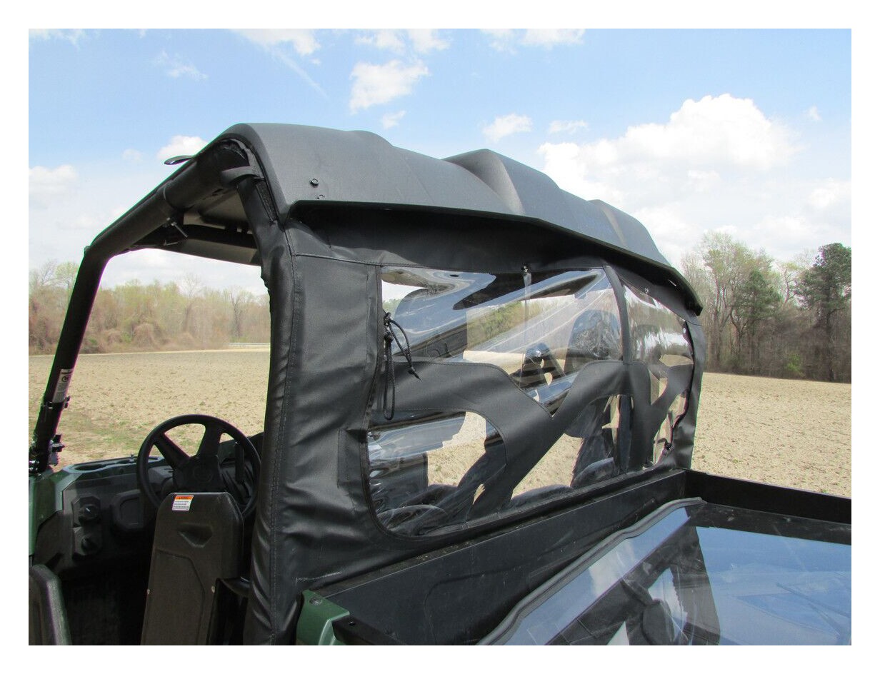 Seizmik Soft Rear Dust Panel With Window Yamaha Viking 2014-2025 - RevZilla