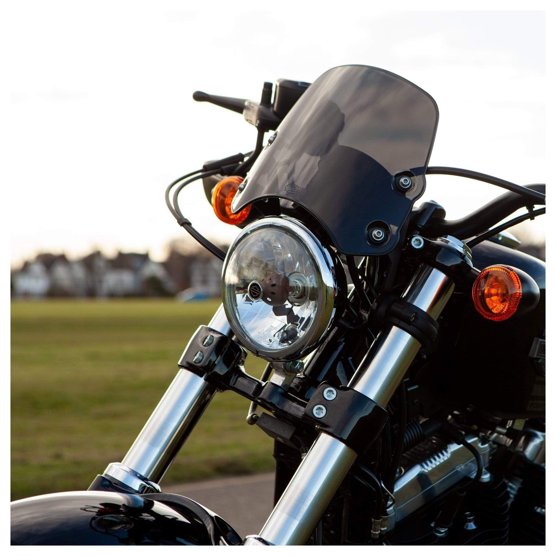 Dart Flyscreens Piranha Flyscreen For Harley Sportster Forty-Eight 2012 ...