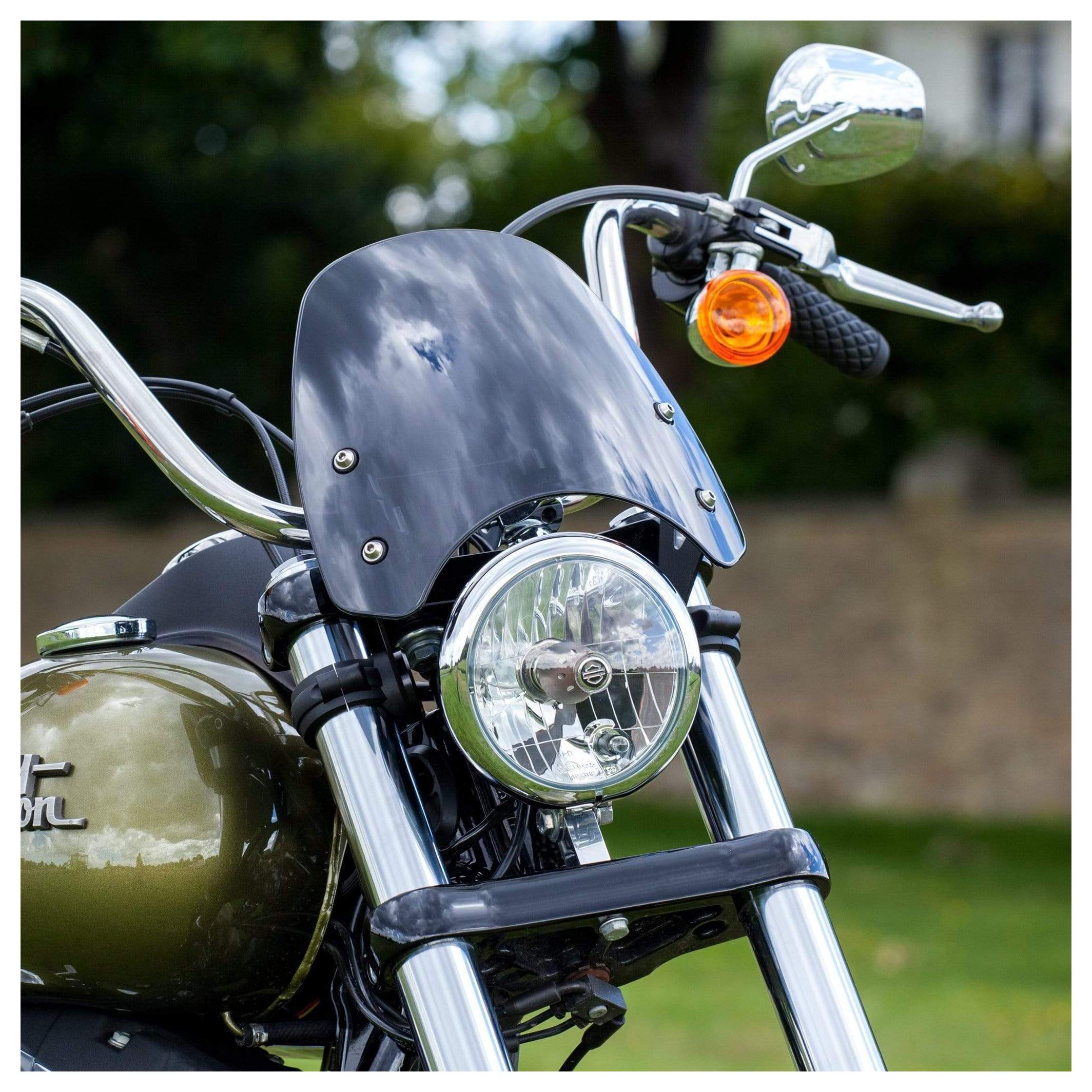 Dart Flyscreens Classic Flyscreen For Harley Dyna Low Rider 2006-2017 ...