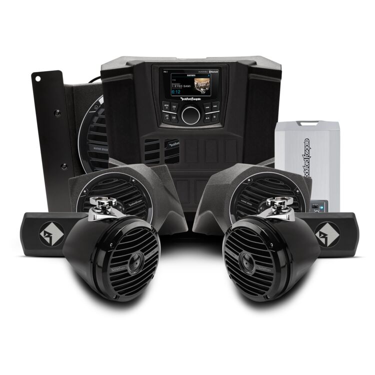 Rockford Fosgate Stage 4 Audio Systems Polaris Ranger 2015-2018 - RevZilla