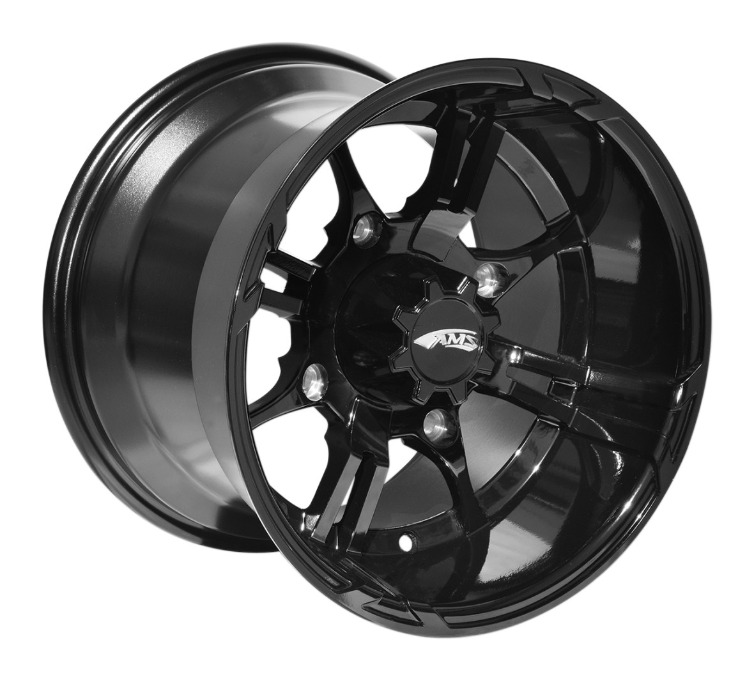 AMS Roll'n 108 Cast Aluminum Wheels 4/156 - RevZilla