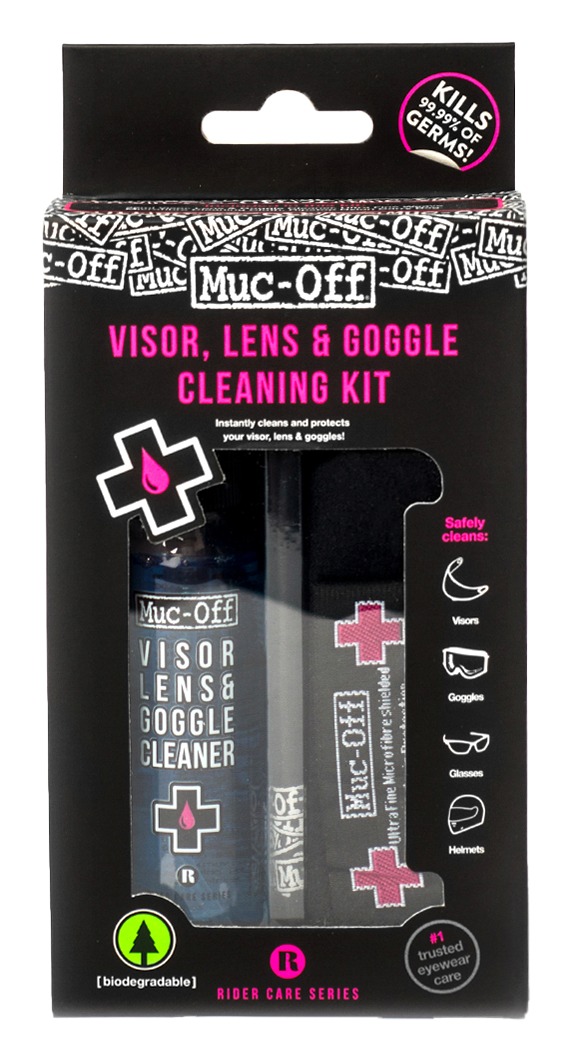 Muc-Off Visor, Lens & Goggle Cleaning Kit - RevZilla