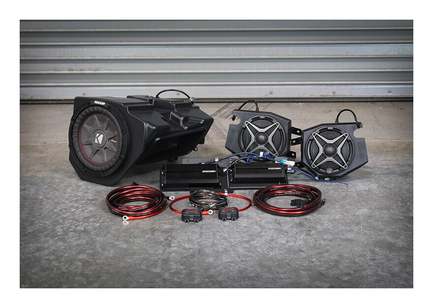 SSV Works Plug-N-Play 3-Speaker Kit Polaris RZR Turbo / S / Dynamix ...