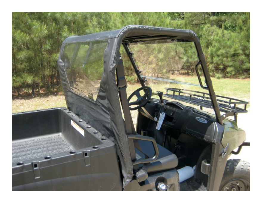 Moose Racing Soft Top Rear Panel Polaris Ranger 2006-2014 - RevZilla