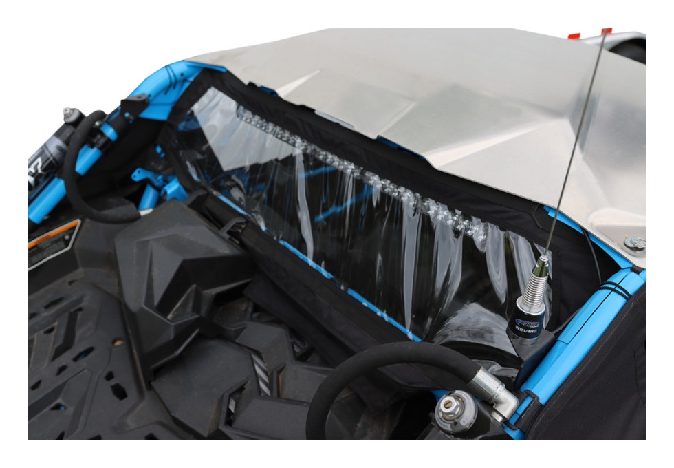 Moose Racing Rear Windscreen Can-Am Maverick X3 2017-2021 - RevZilla