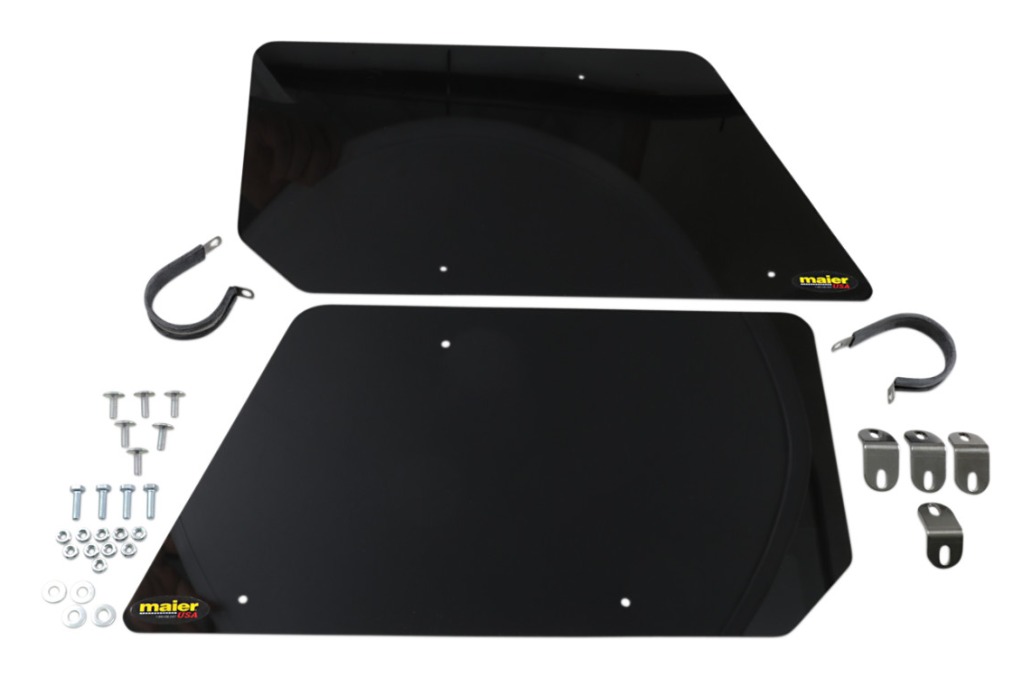 Maier Rear Number Plates Polaris RZR 800 / 900 / XP 2008-2013 - RevZilla