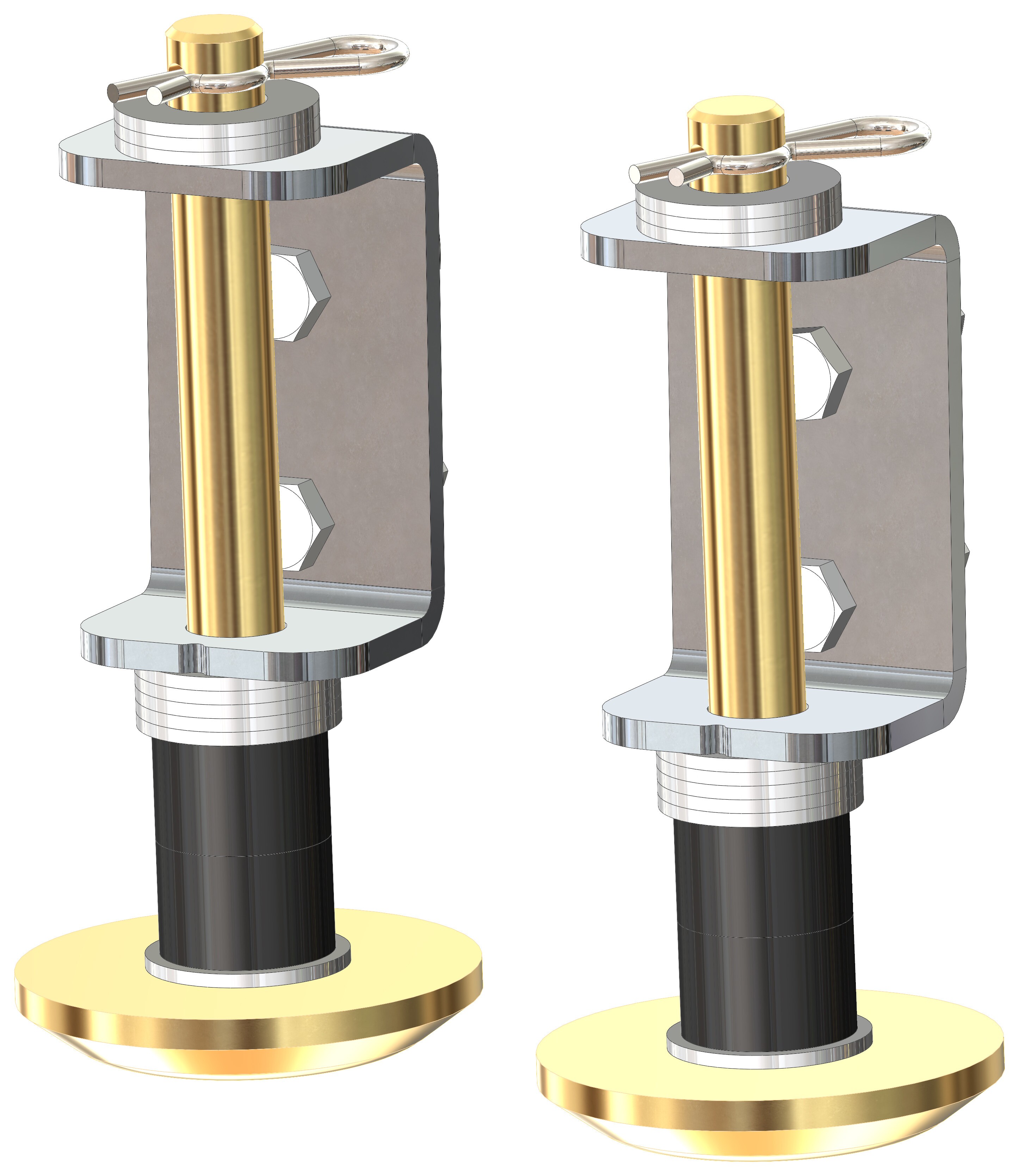 Open Trail Deluxe Plow Skid Kit - RevZilla