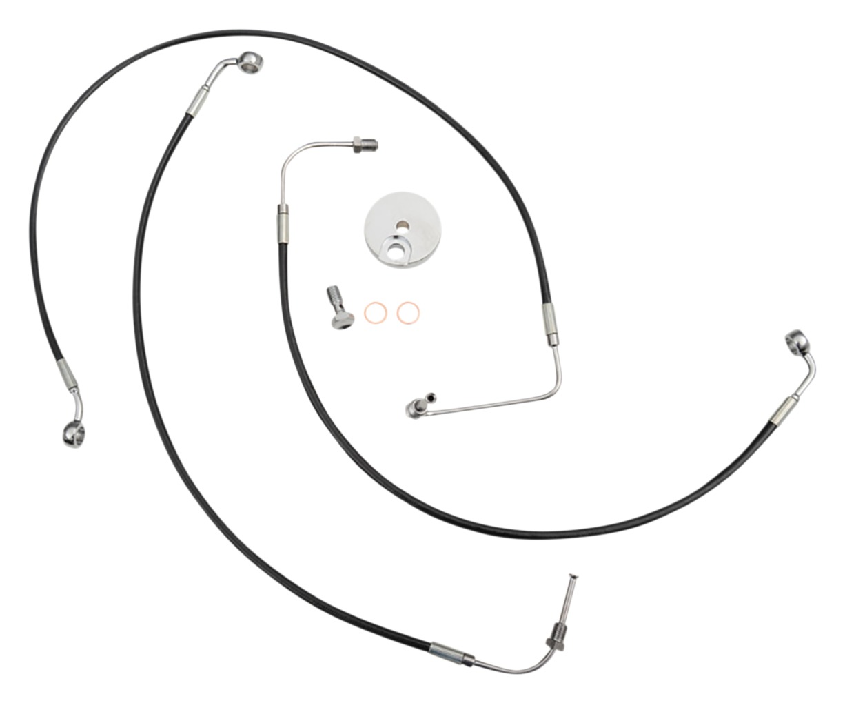 LA Choppers Front Brake Line Kit For Harley Softail 2018-2026 | 9% ($19 ...