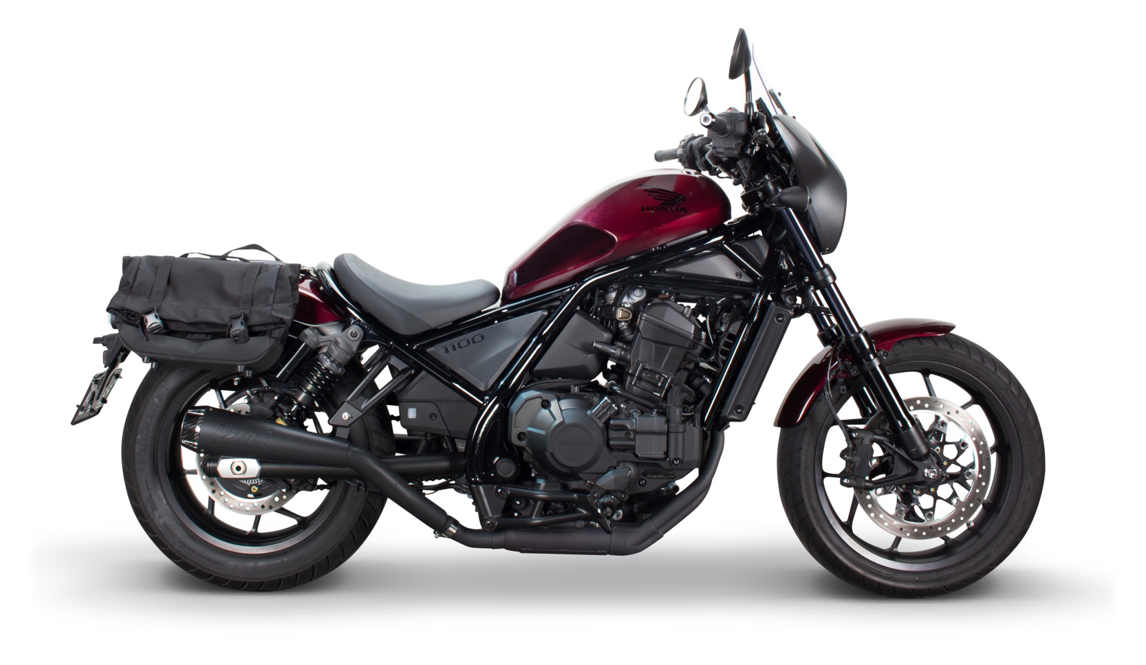 honda rebel black twin things