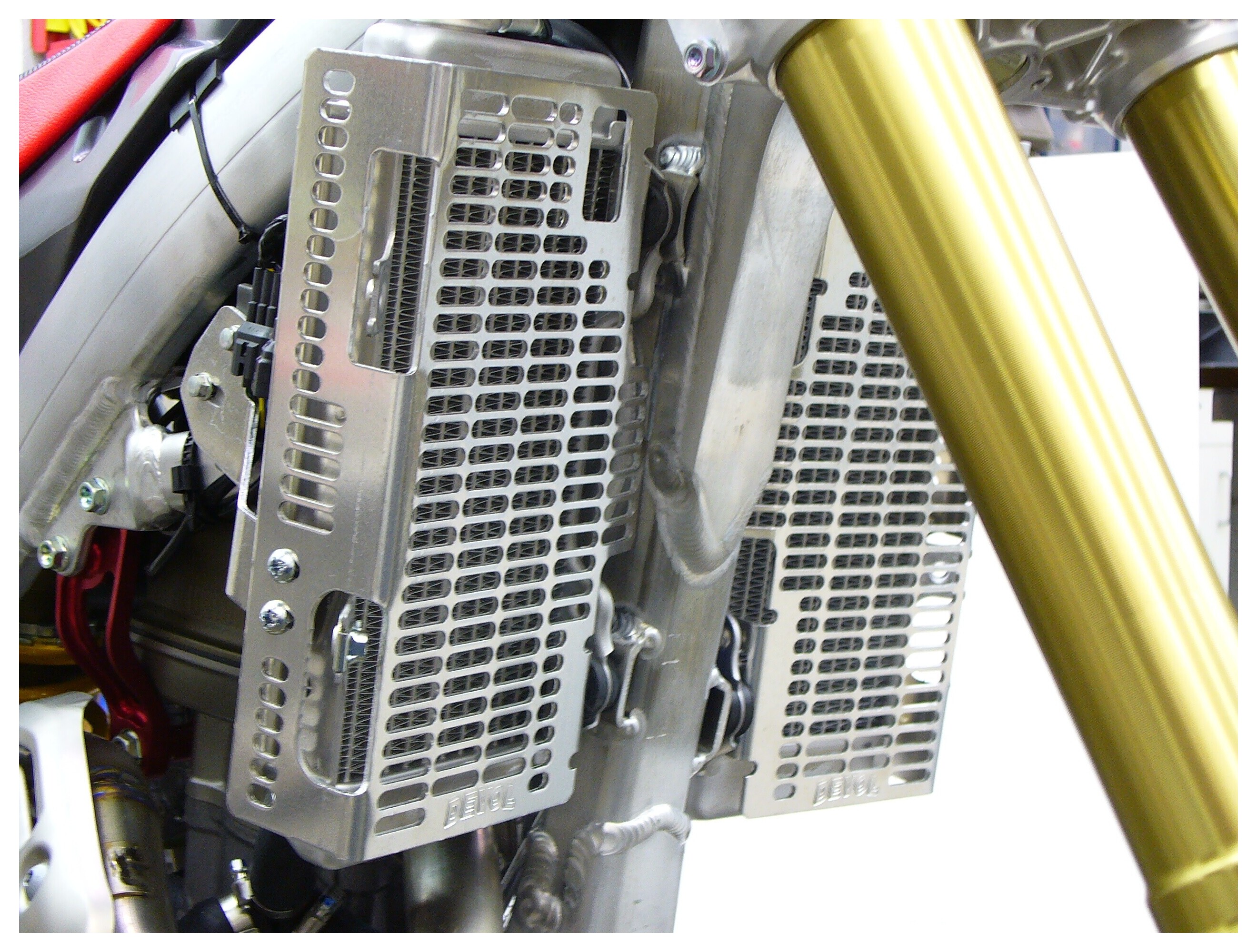 Devol Radiator Guards Honda CRF450R 2008 - RevZilla